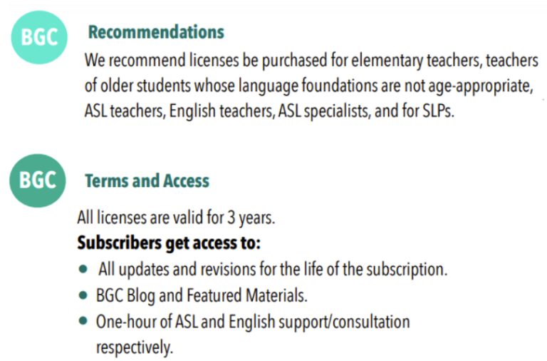 Purchasing the BGC – Bilingual Grammar Curriculum